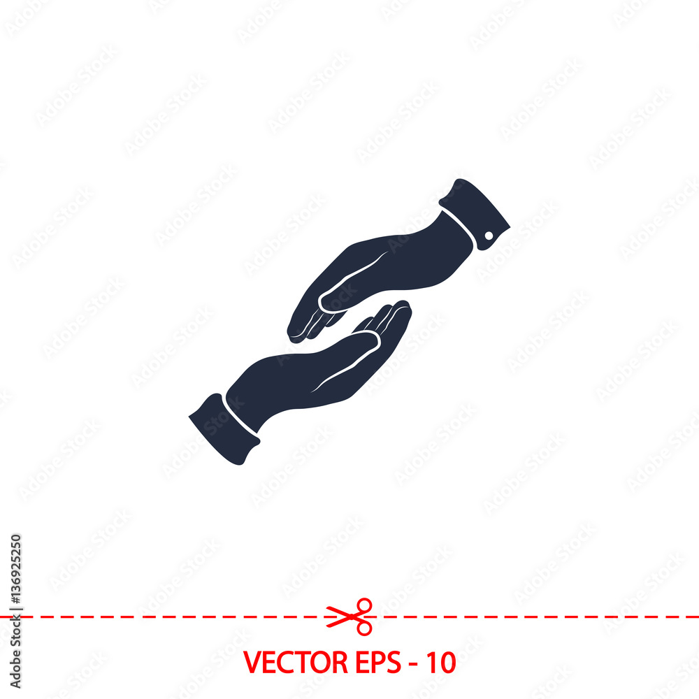 Help icon, vector illustration. Flat design style Stock-Vektorgrafik ...