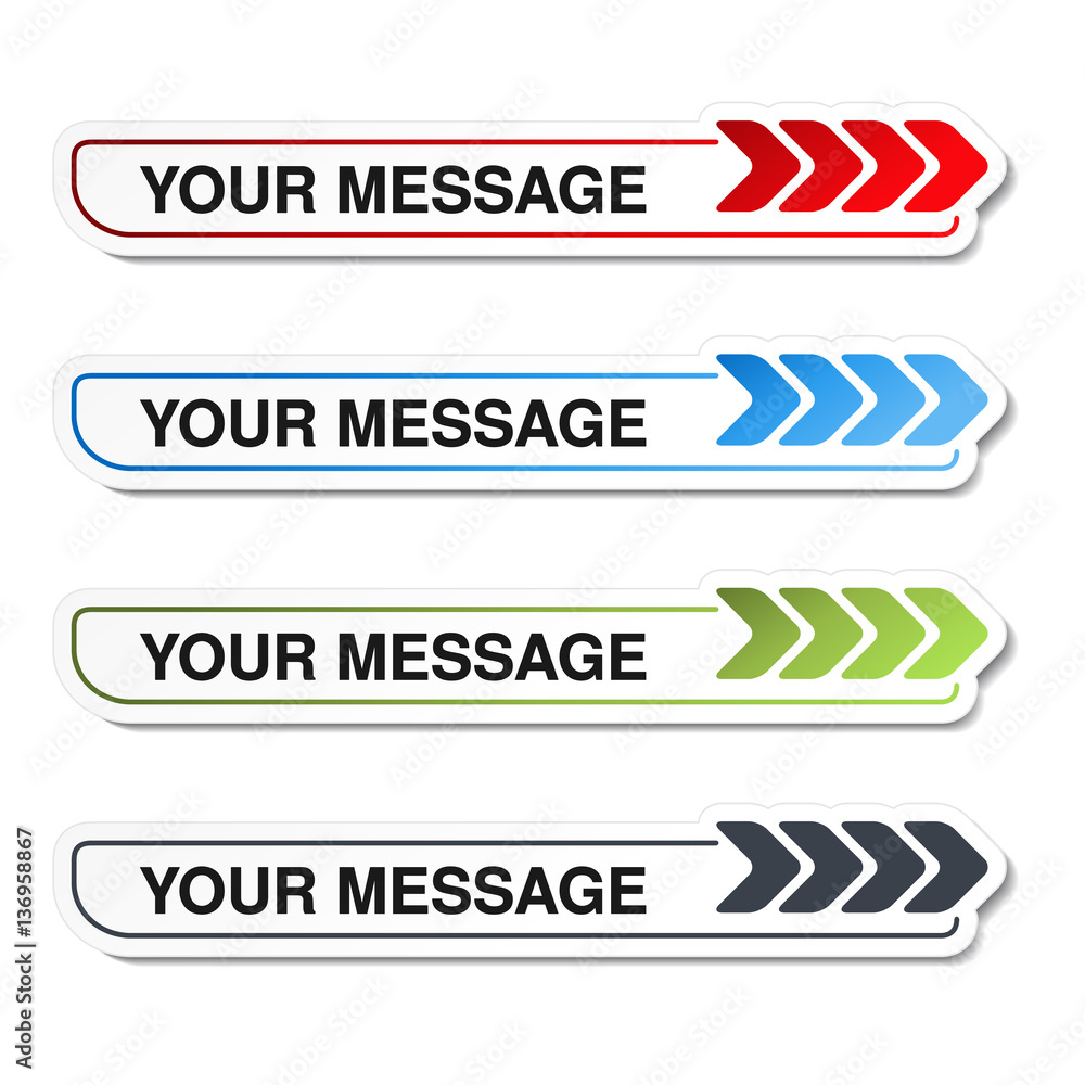 Blue Navigation Button