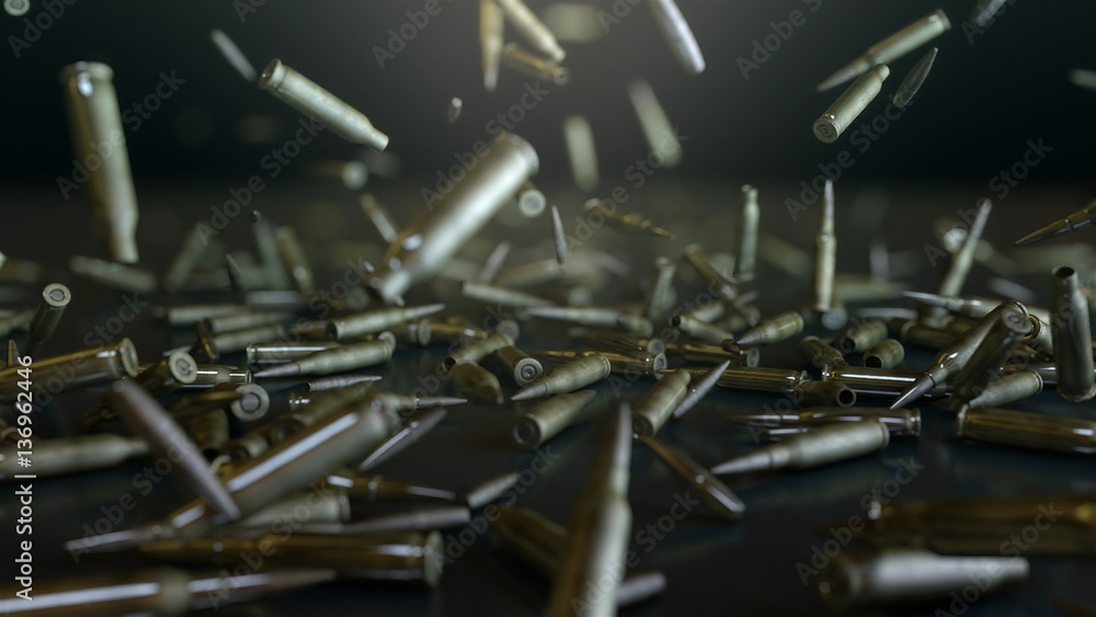 Bullets flight Stock Illustration | Adobe Stock
