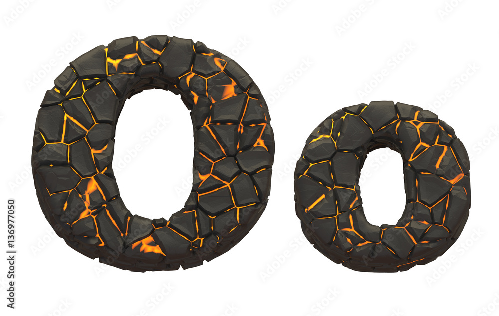 Lava font. Stock Illustration | Adobe Stock