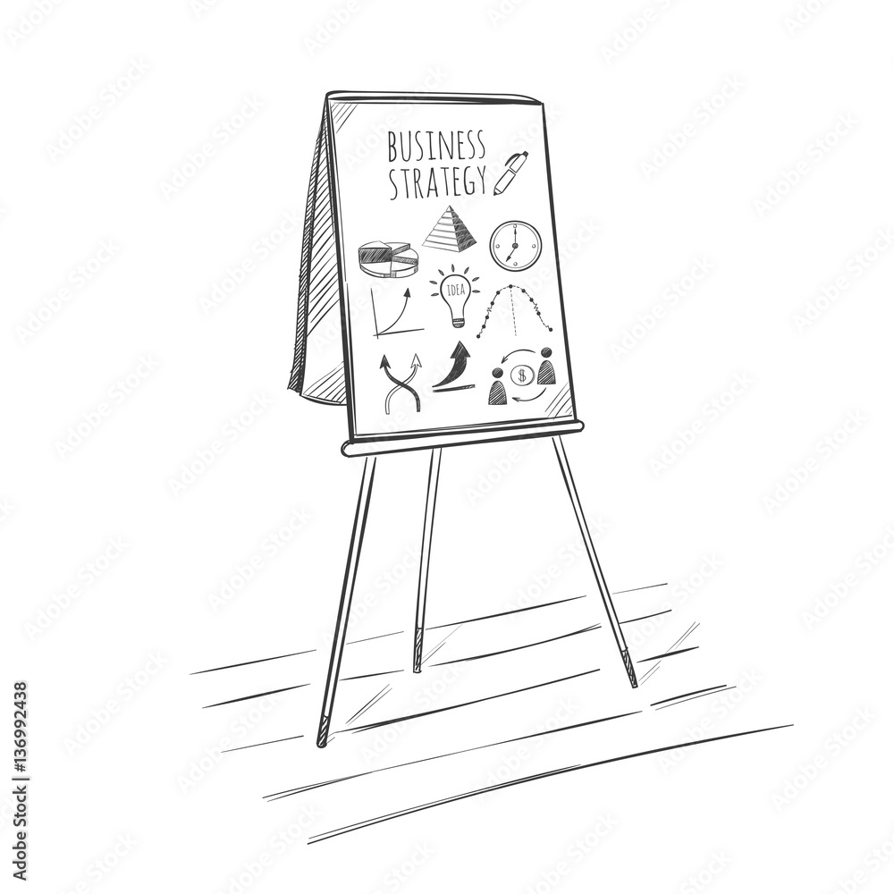 Photo & Art Print Infographic Presentation Hand Drawn Concept, ivan ...