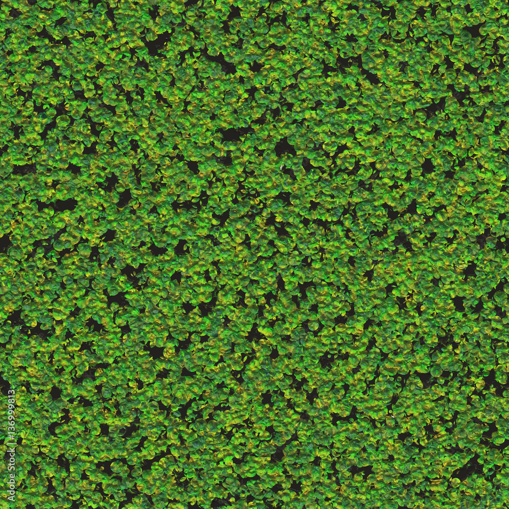 Seamless emerald forest moss pattern Stock Illustration | Adobe Stock