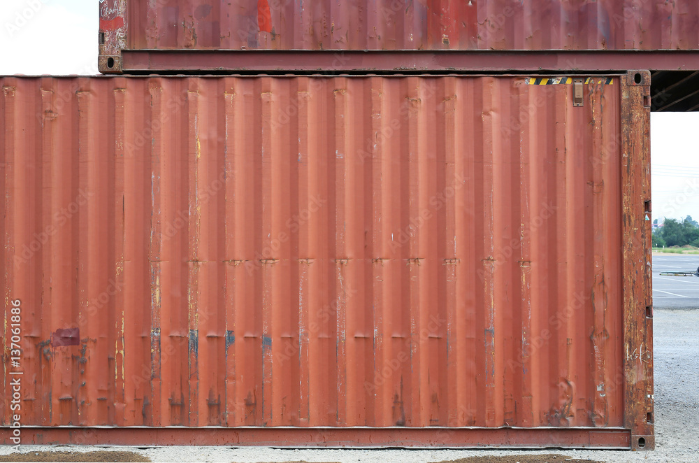old rusty cargo ship container texture Stock Photo | Adobe Stock