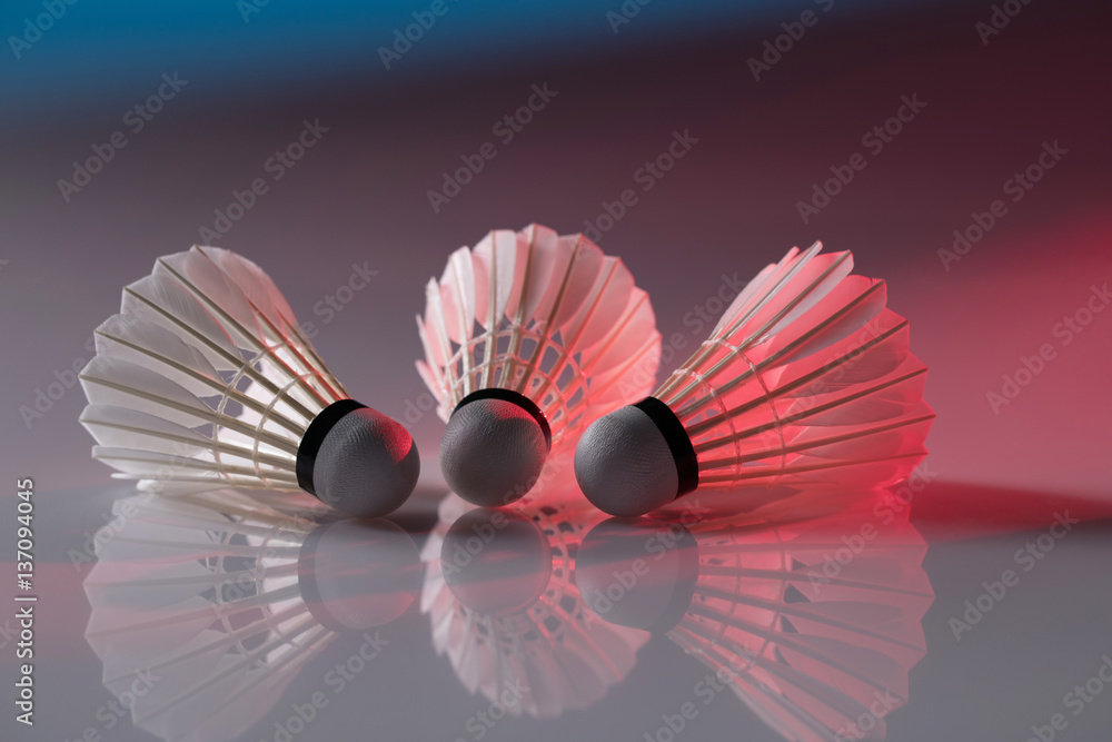 Badminton shuttlecock Stock Photo | Adobe Stock