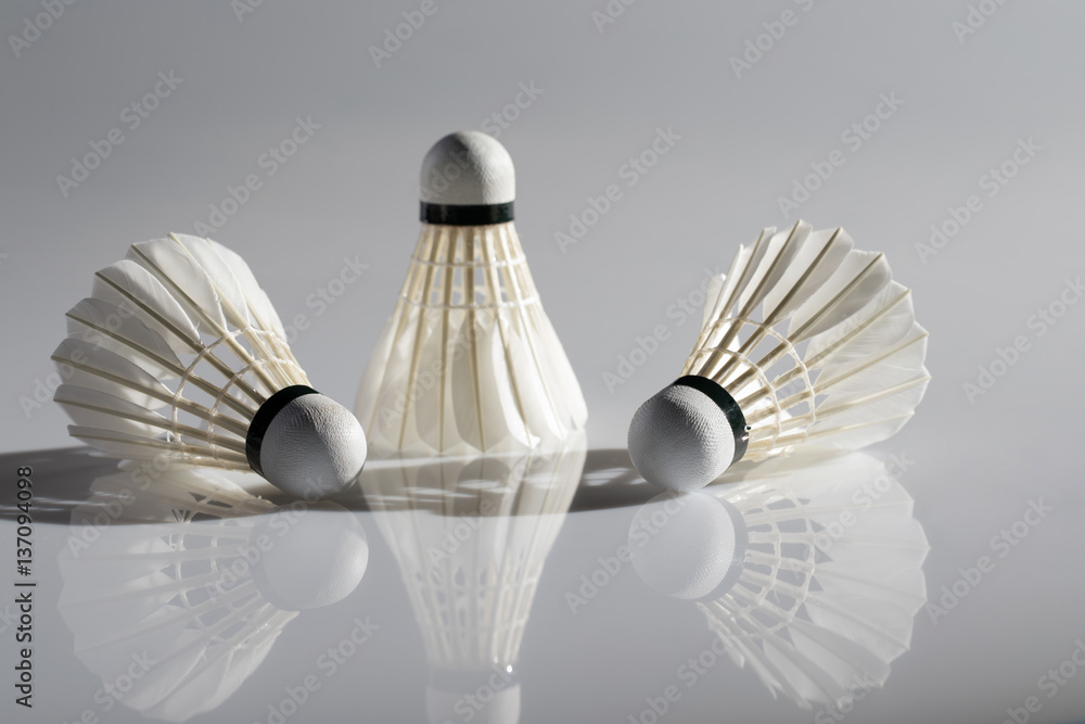 Badminton shuttlecock Stock Photo | Adobe Stock