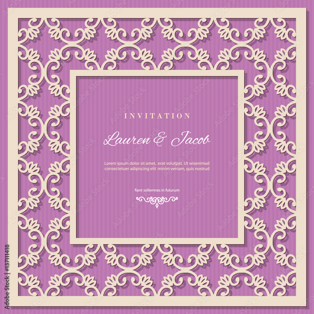 Wedding Card Frame Border Template Free - Infoupdate.org