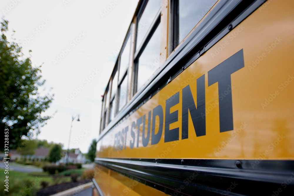 school bus Stock Photo | Adobe Stock