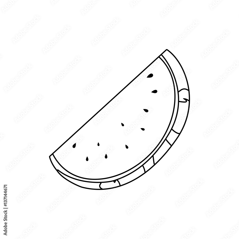 Line drawing fruit Stock Vector | Adobe Stock