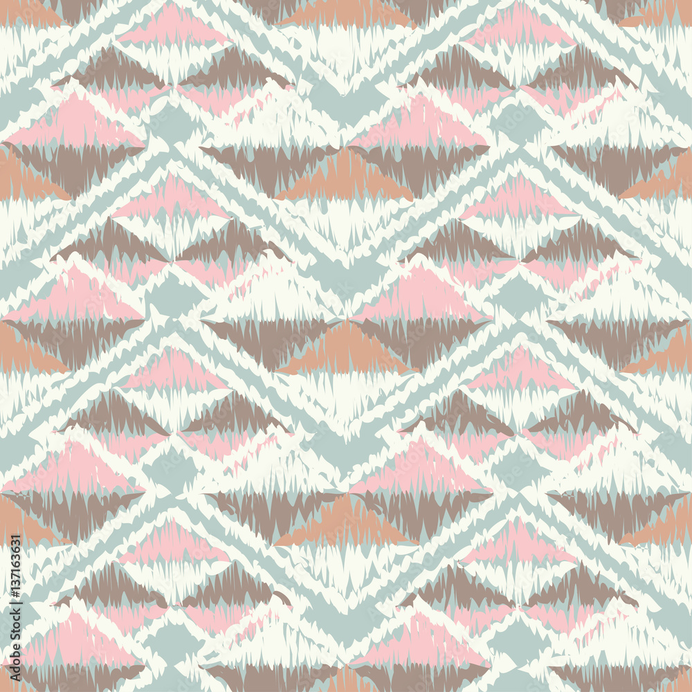 Ethnic boho seamless pattern. Ikat. Print. Repeating background. Cloth ...