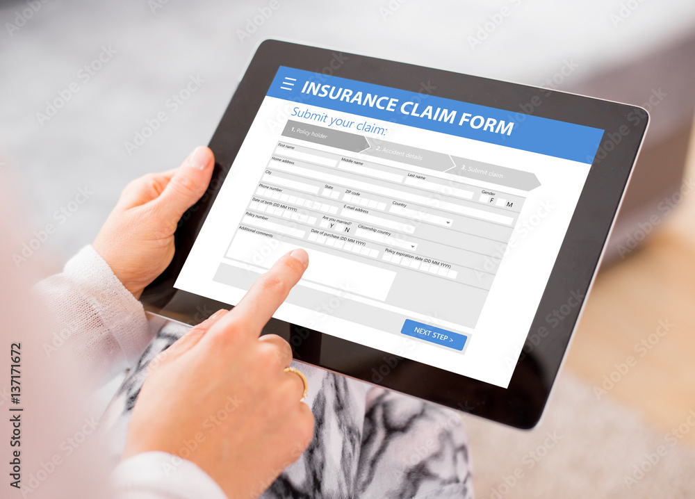 Insurance claim form Stock Photo | Adobe Stock