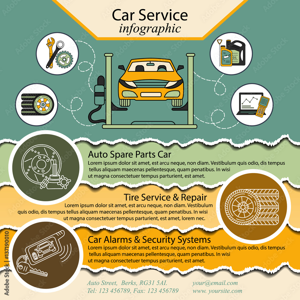 Car Maintenance Infographic