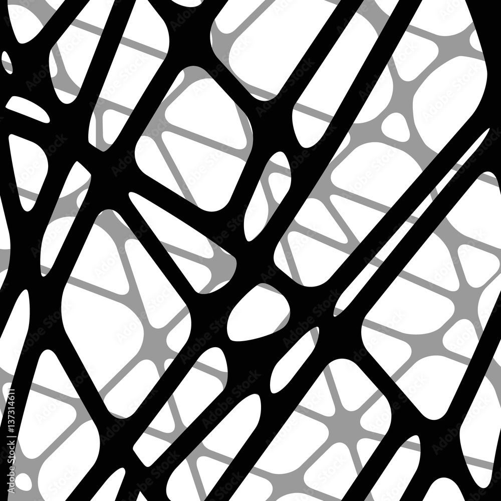 Seamless abstract volumetric transparent background black connected ... Seamless abstract volumetric transparent background black connected ...