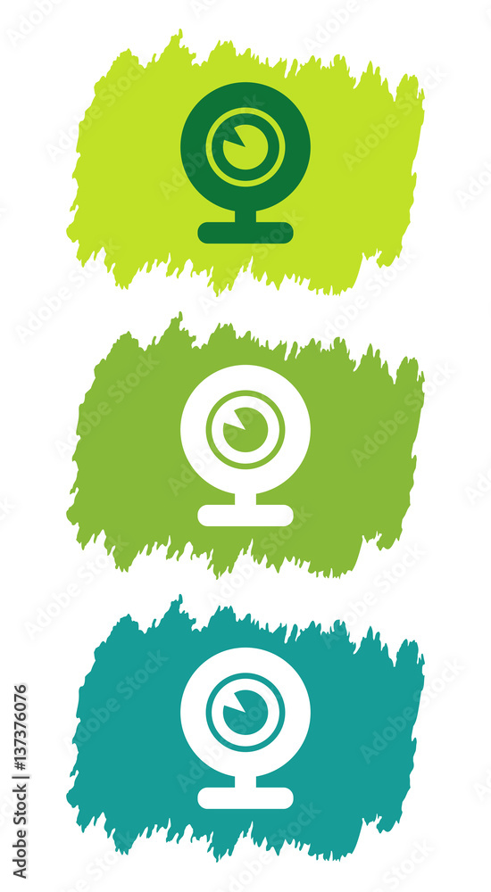 Logo visioconférence. Stock Vector | Adobe Stock