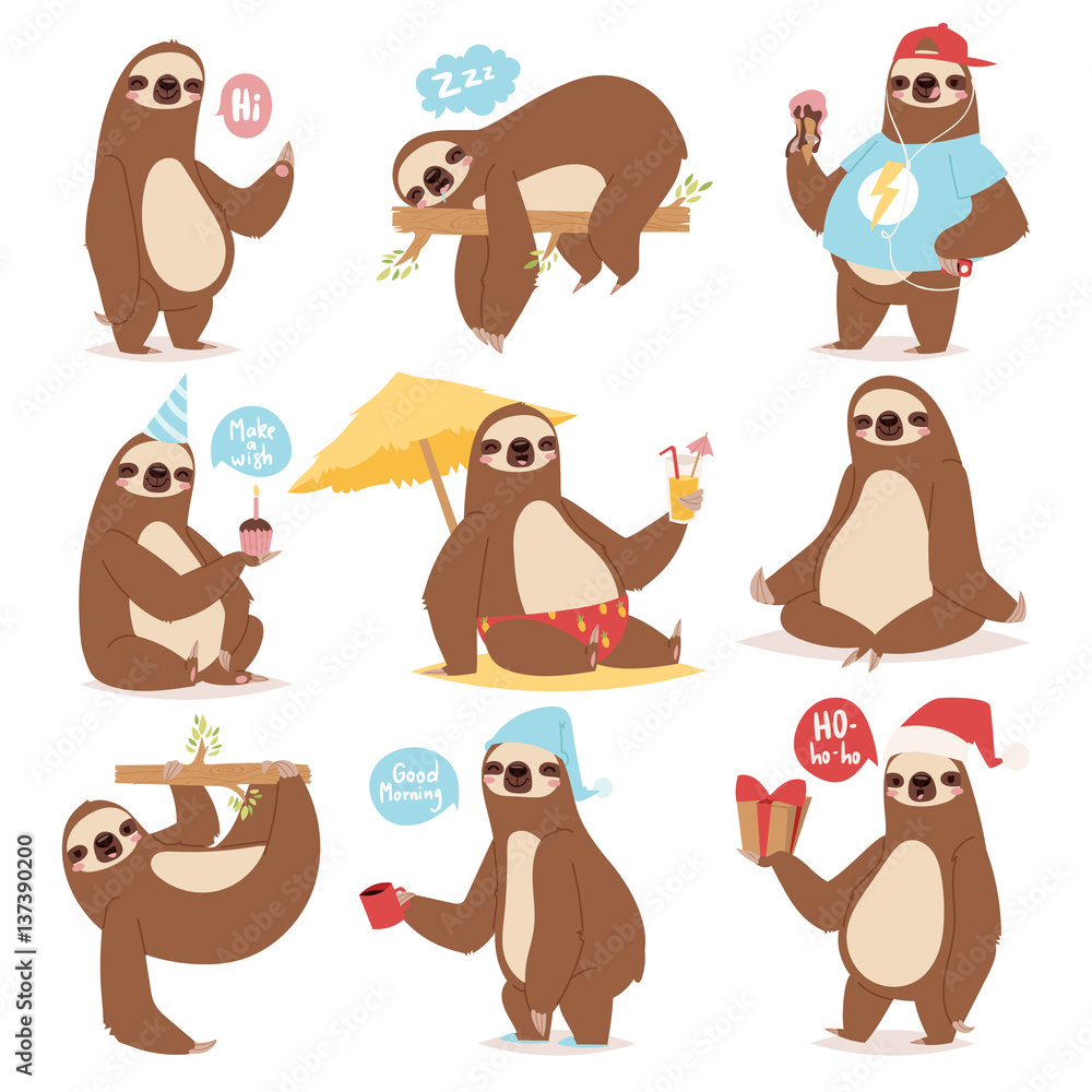 Lazy Cartoon Characters