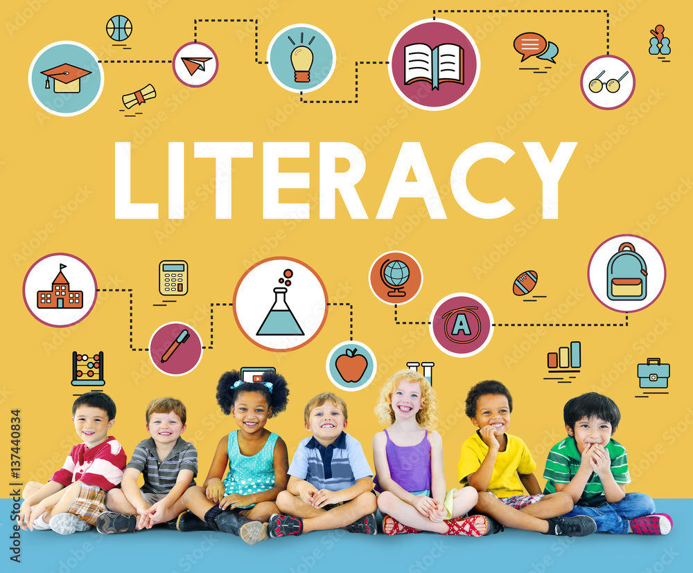 Lesson Learning Literacy Knowledge Education Concept Stock-Foto | Adobe ...