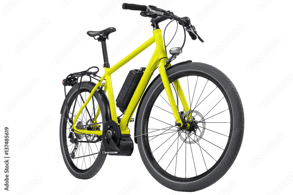 bike isolated on white background Stock Photo | Adobe Stock