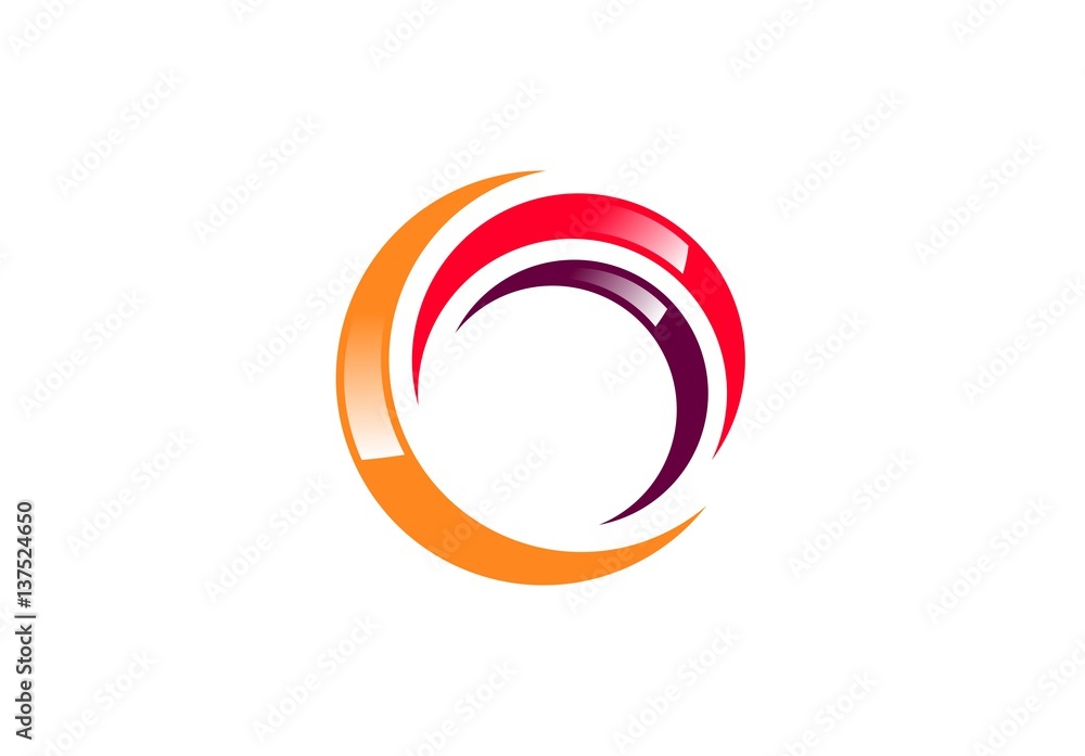Red Swirl Logo