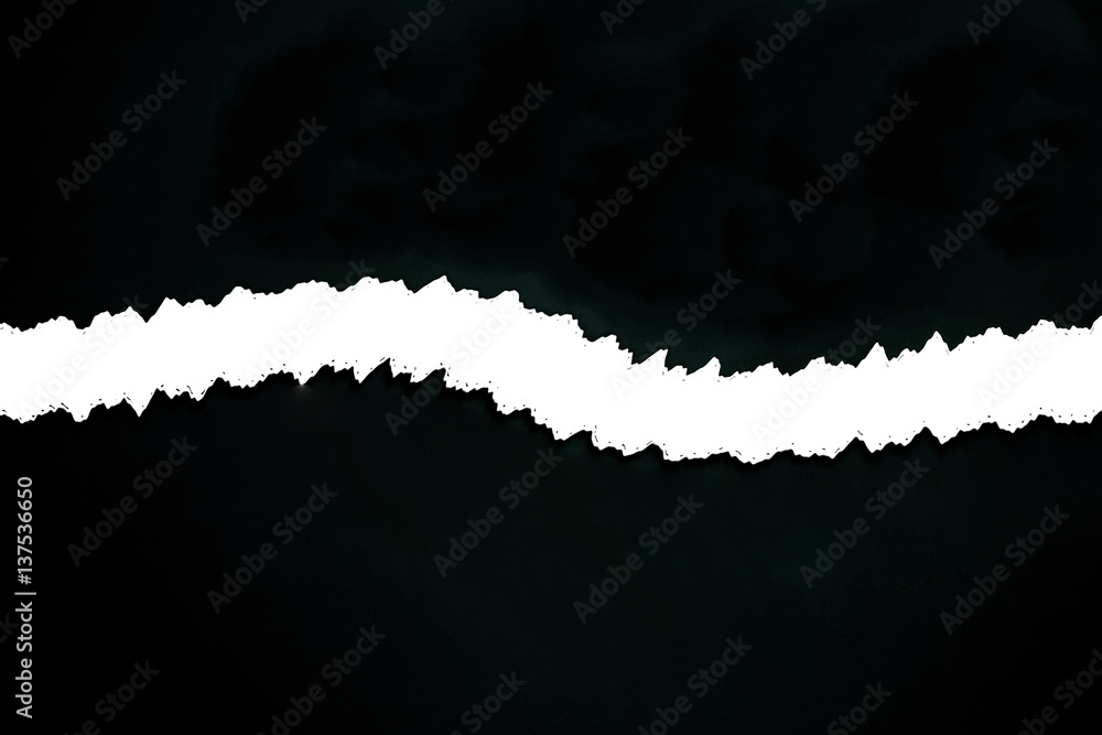 White lacerated curved line Stock Photo | Adobe Stock