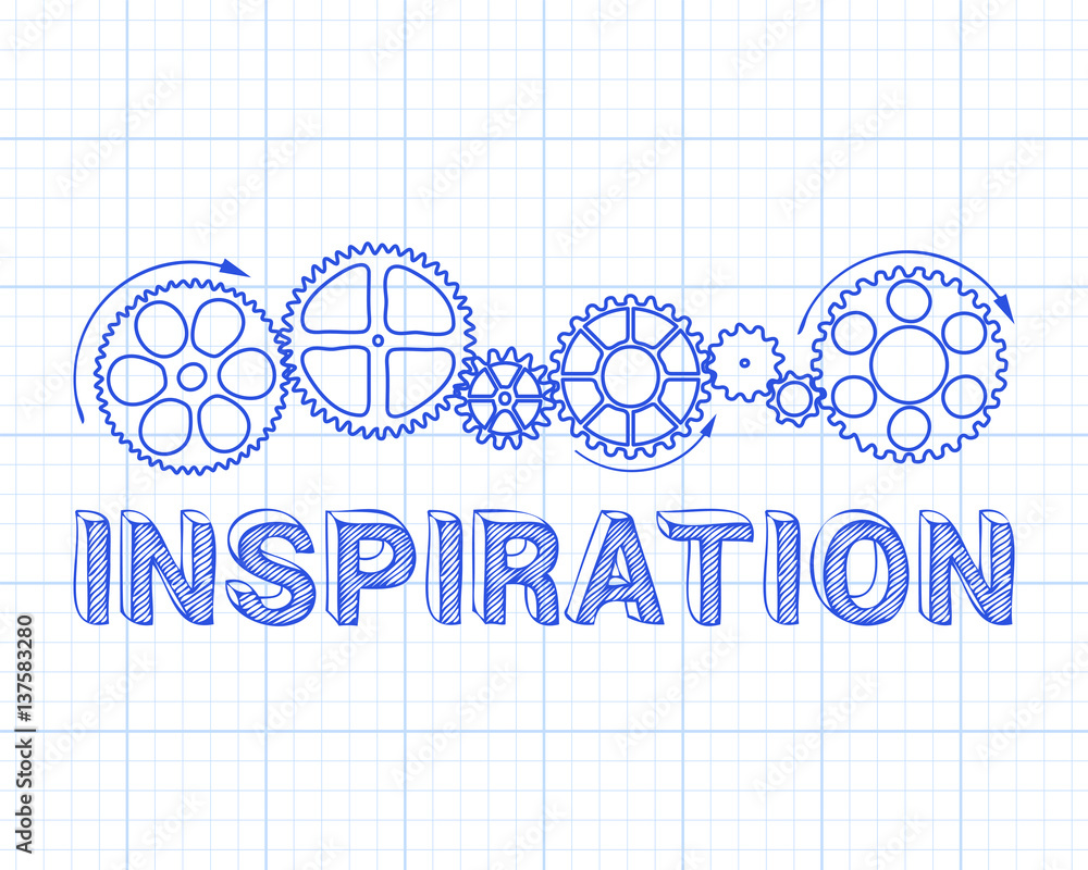 Inspiration Graph Paper Stock Vector | Adobe Stock