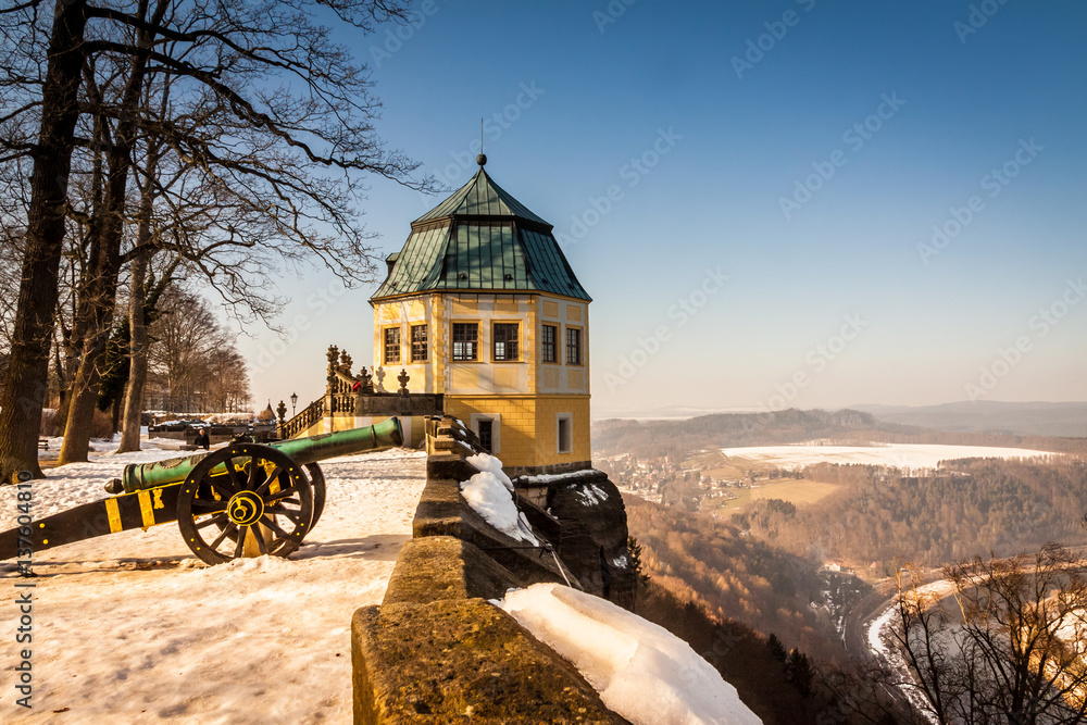 Festung Königstein Stock Photo | Adobe Stock