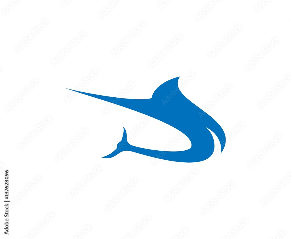 Swordfish logo Stock Vector | Adobe Stock