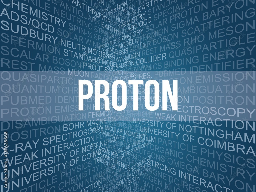 Proton Stock Illustration | Adobe Stock