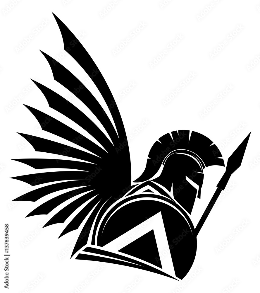 Spartan sign. Stock Vector | Adobe Stock