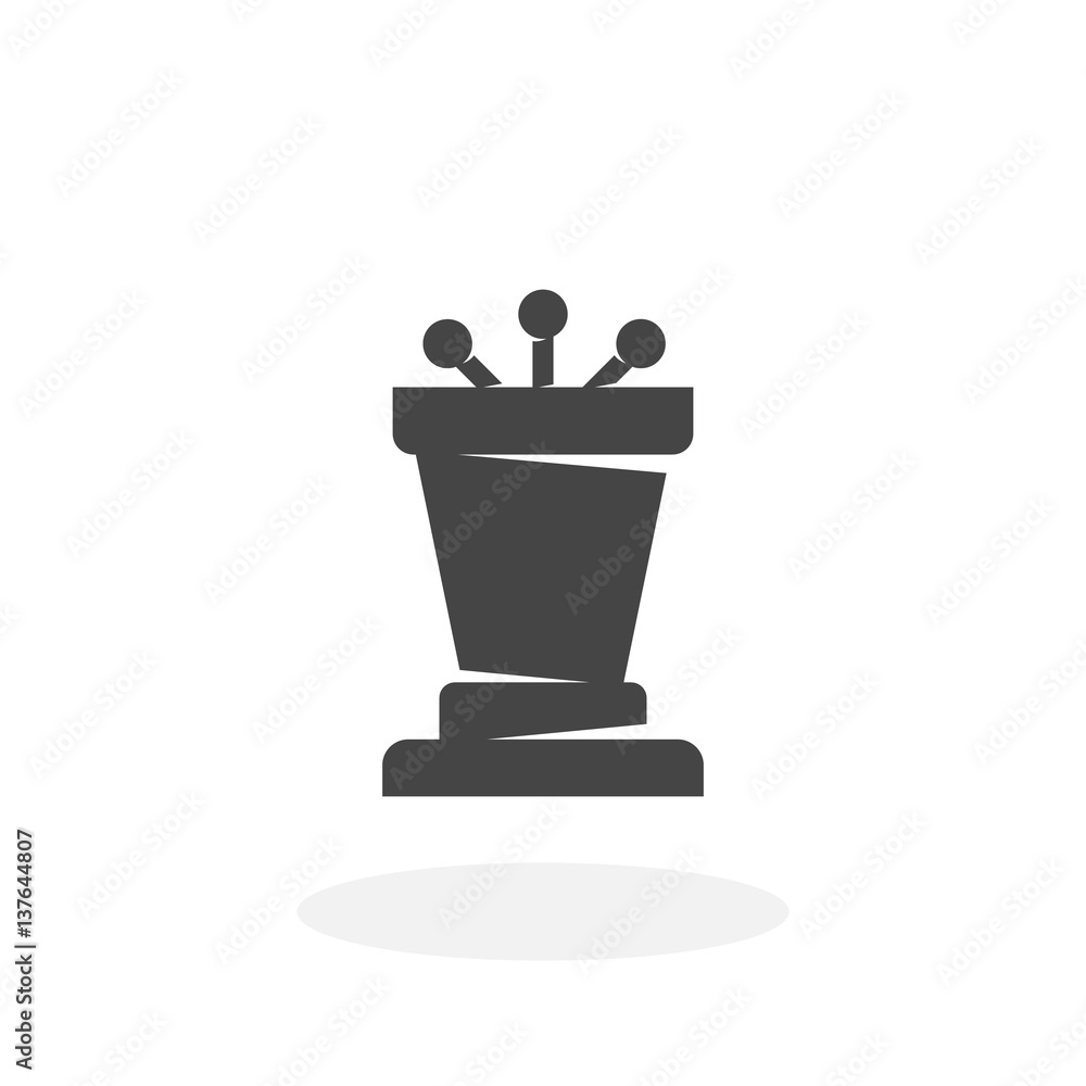 Podium Icon. Vector logo on white background Stock Vector | Adobe Stock