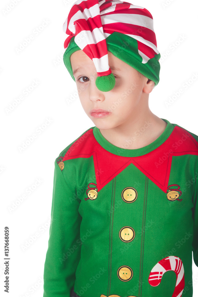 Sad little elf Stock Photo | Adobe Stock
