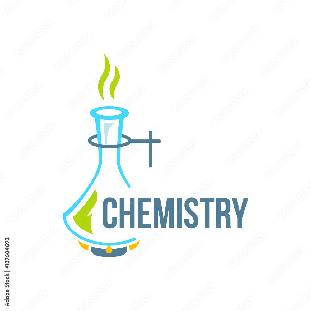 Chemical test tubes icon illustration vector. Chemistry. The set of ...