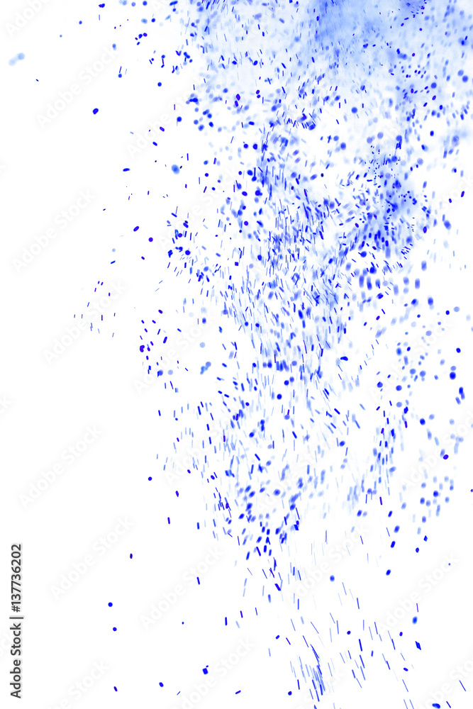 small blue spots on a white background Stock Photo | Adobe Stock