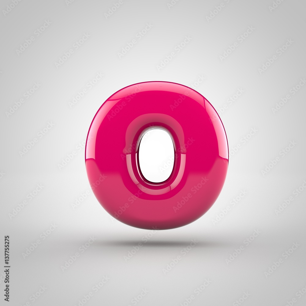 Bubble Letter Lowercase O