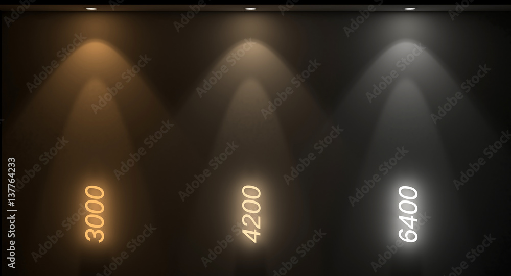 kelvin temperature colours Stock Illustration | Adobe Stock