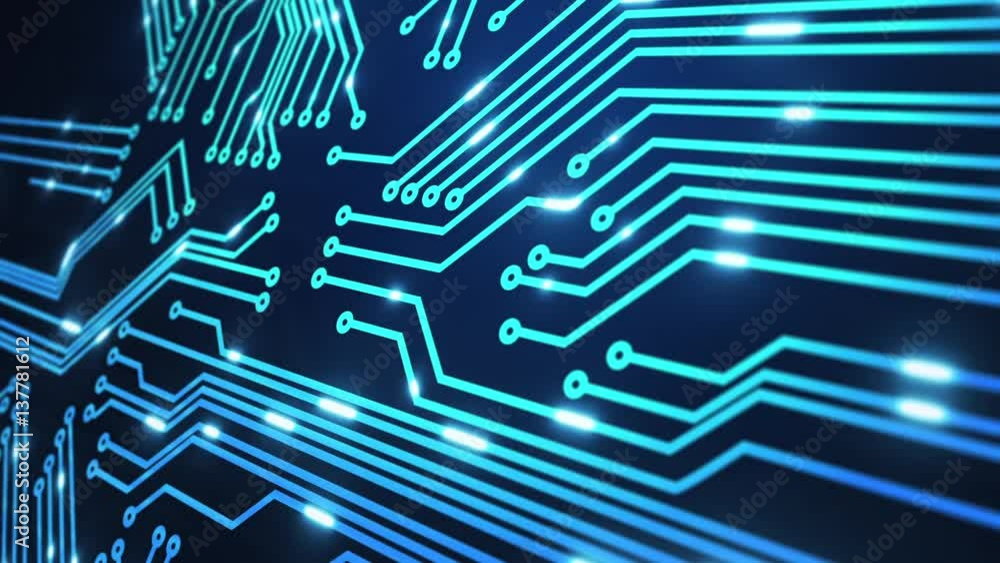 Circuit Board animations: Modern Full HD After Effects animation with ...