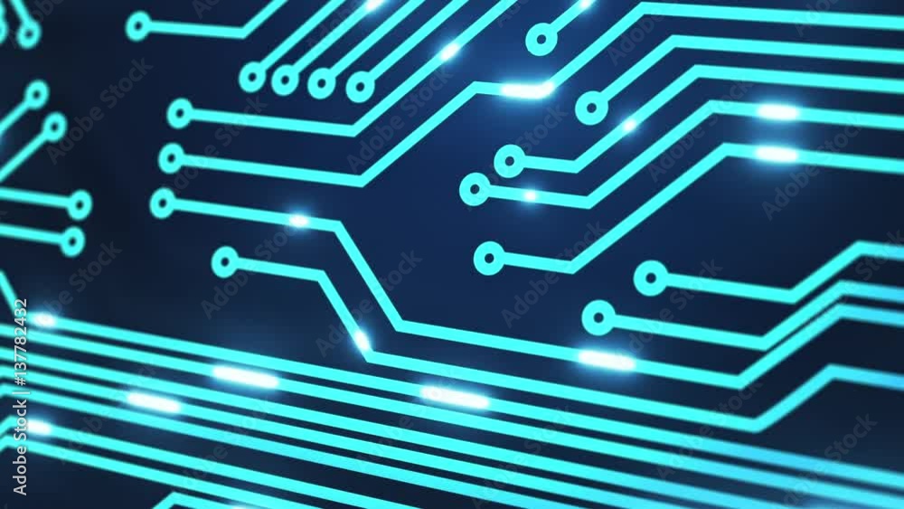 Circuit Board animations: Modern Full HD After Effects animation with ...