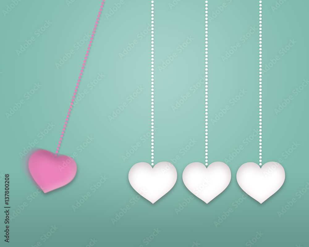 Heart motive. Stock Illustration | Adobe Stock