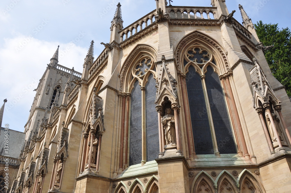 Ábside gótico en Cambridge Stock Photo | Adobe Stock