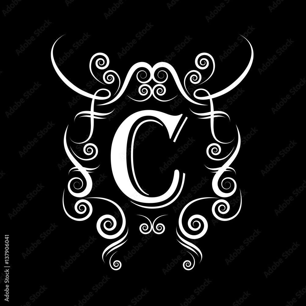 Letter C Icon,Vector Illustration,Graphic Design.Monogram Design ...