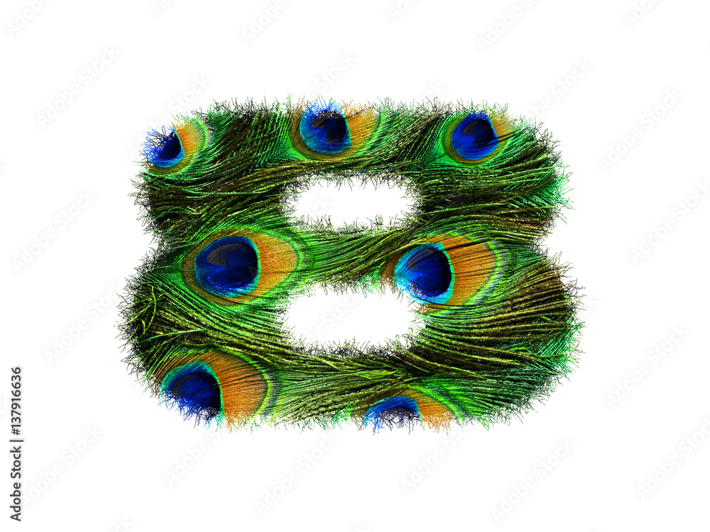 Peacock Feather Font