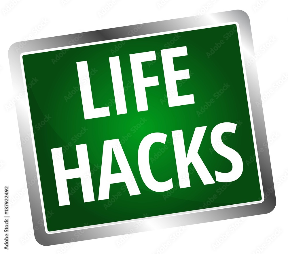 Life Hacks Stock Vector | Adobe Stock