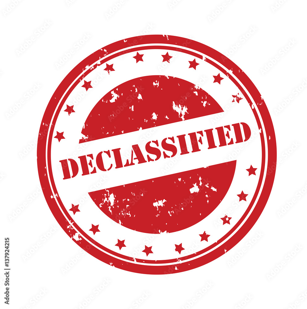 Declassified stamp.Sign.Seal.Logo Stock Vector | Adobe Stock