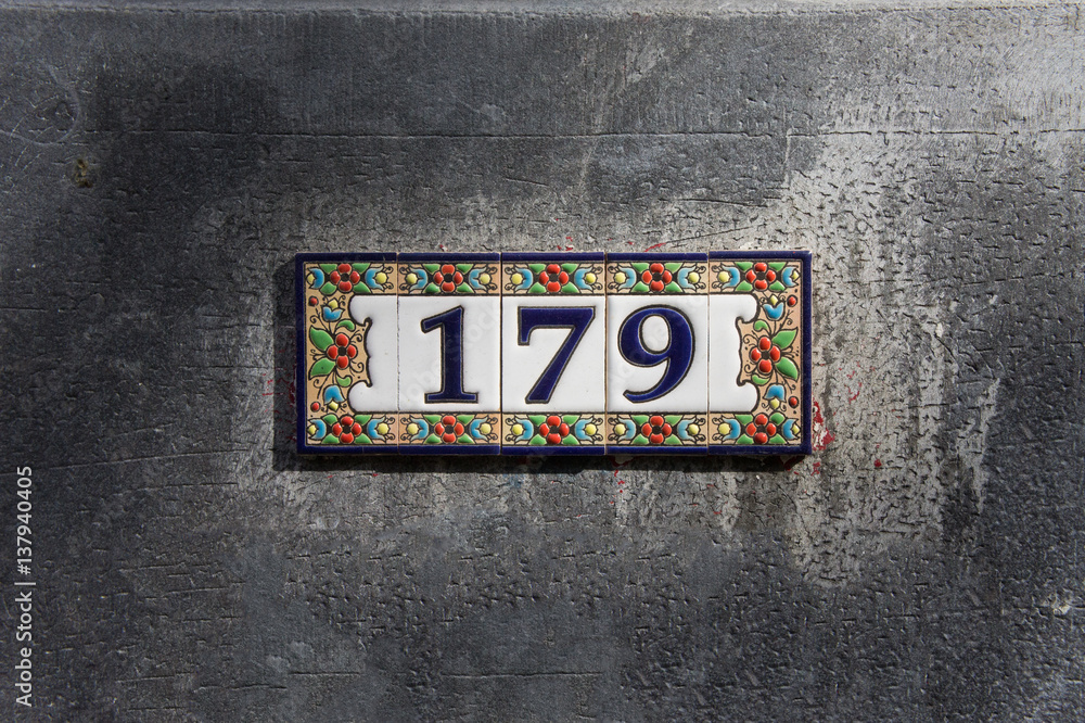Number 179 Stock Photo | Adobe Stock
