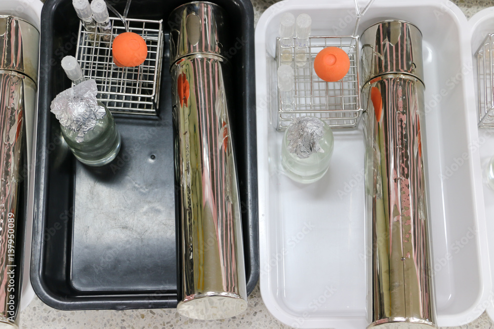 Equipment for microbiology lab. Stock-Foto | Adobe Stock