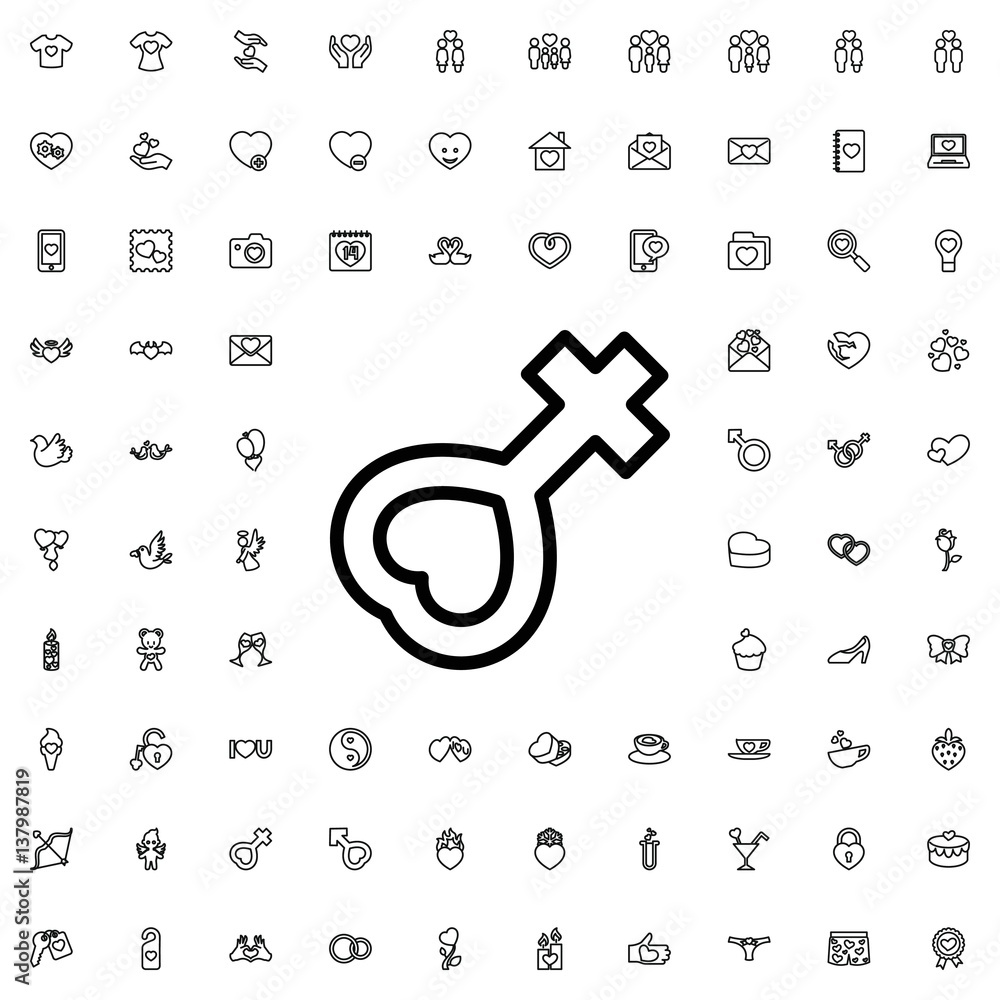 female icon illustration Stock Vector | Adobe Stock