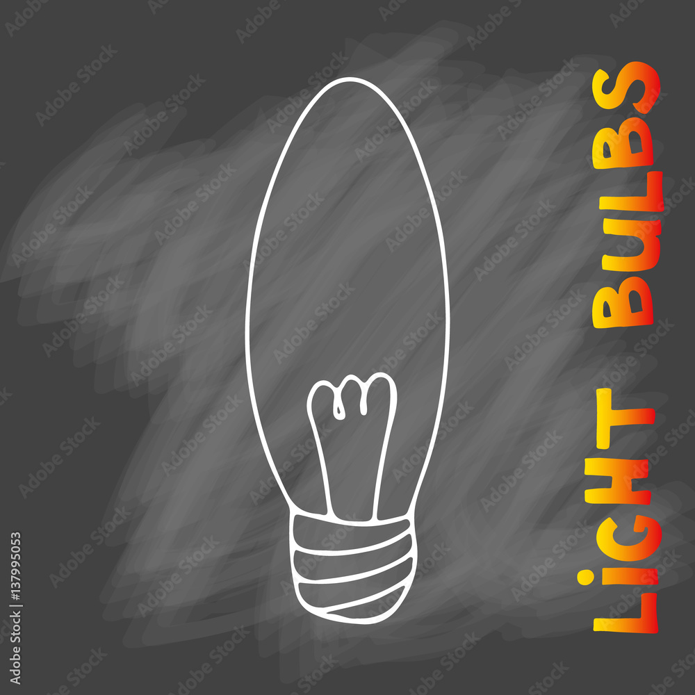 Light bulbs icon. Concept of big ideas inspiration, innovation ...