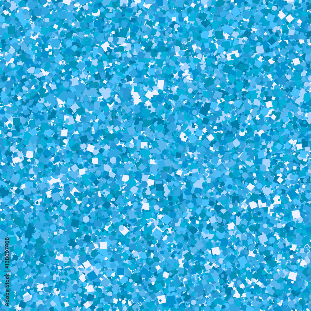 Blue glitter seamless background, relaistic vector illustration Stock ...