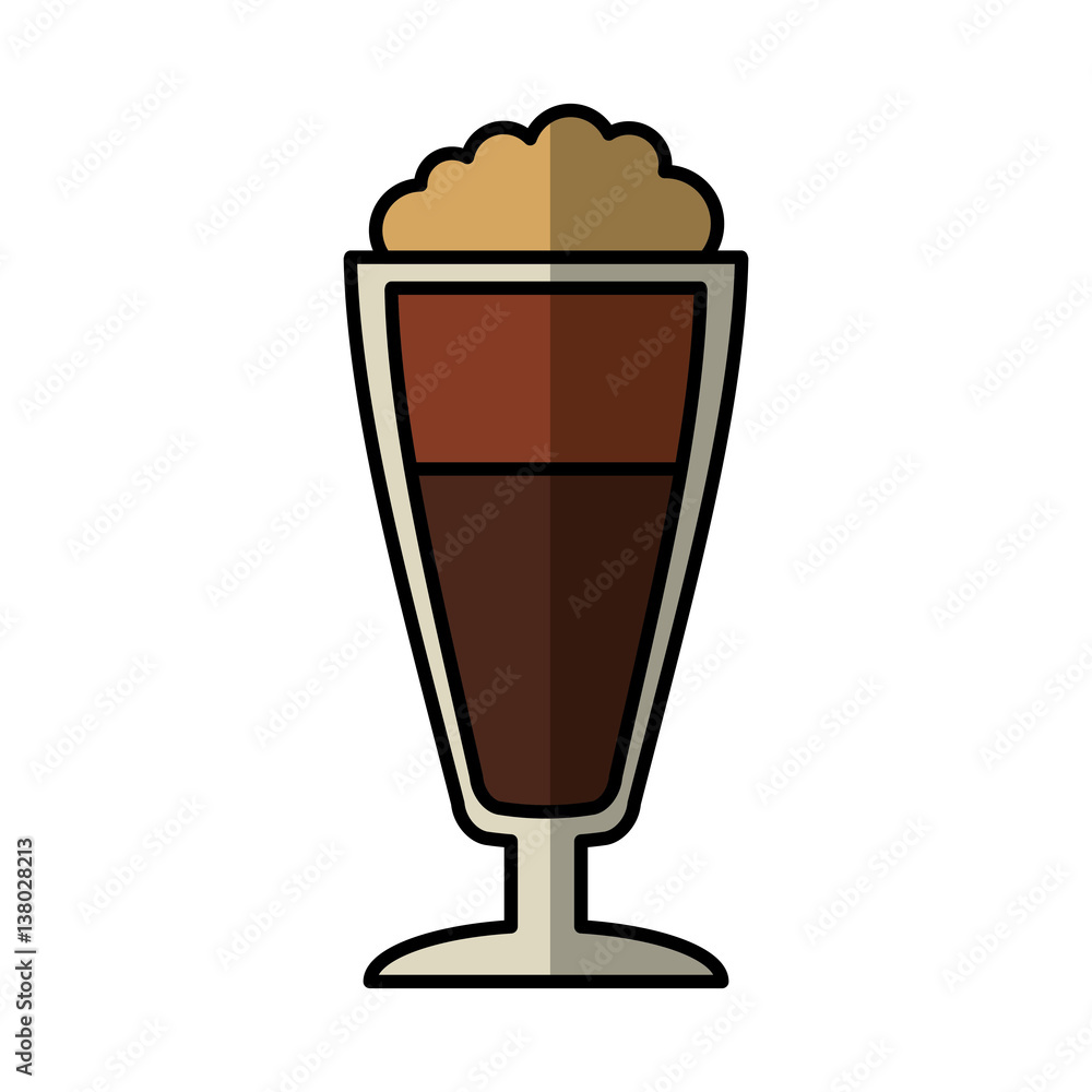milkshake cup isolated icon vector illustration design Stock Vector ...