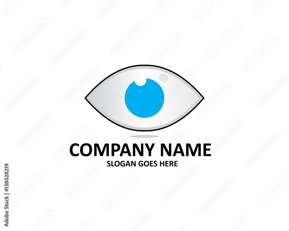 Eye Ball Logo vector de Stock | Adobe Stock