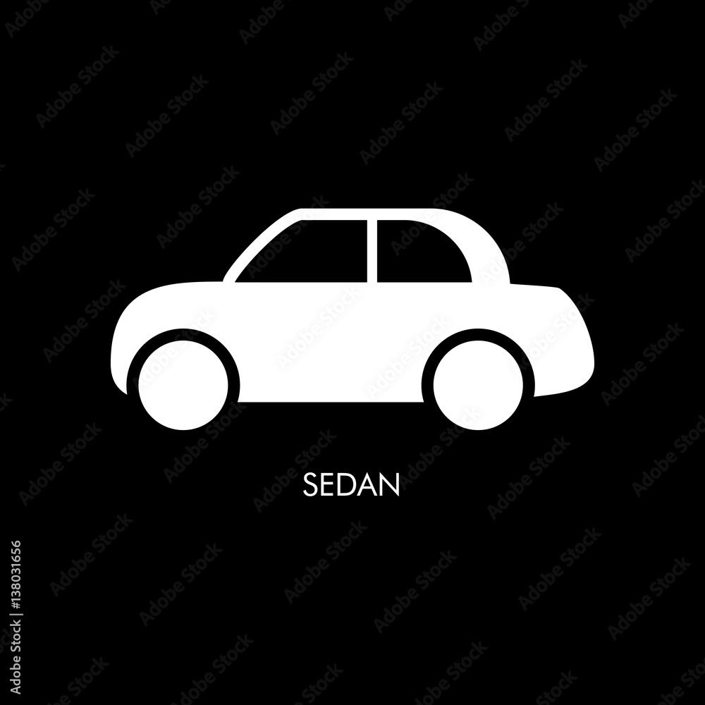 Car body type vector illustration icon Stock Vector | Adobe Stock