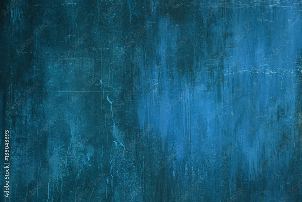 Blue Metal rust wall texture surface natural color use for background ...